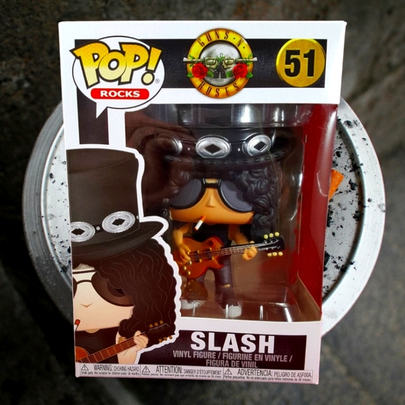 Funko | Other | Slash Funko From Guns And Roses 5 Nib With Pop ...